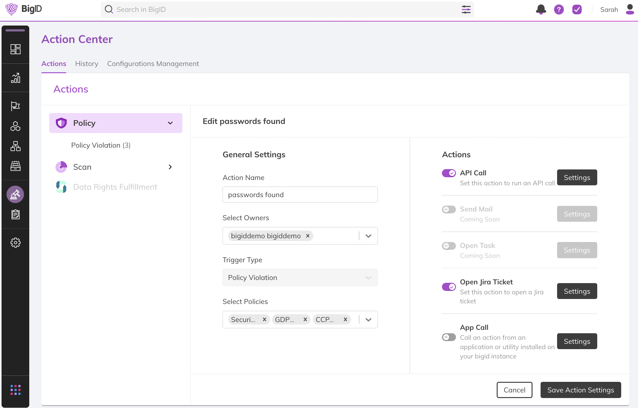 BigID for Data Security